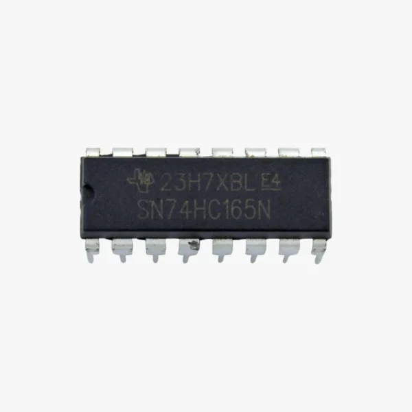 74HC165 Parallel To Serial 8 Bit Shift Register IC - Electronics Hub